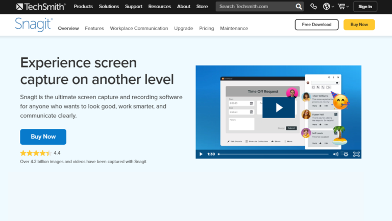 Review of Techsmith Snagit 2024 by TechRadar - Tech Shelf